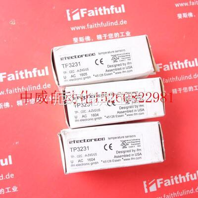 议价 TP3231 易福门全新温度传感器信号变送模块 TP-CEC-A现货工