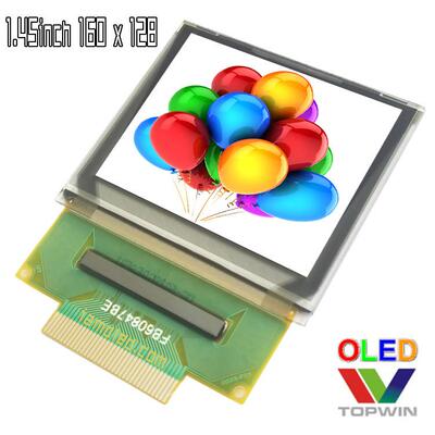 1.45英寸oled液晶显示屏彩色160x128小尺寸UG-6028GDEAF01拓微