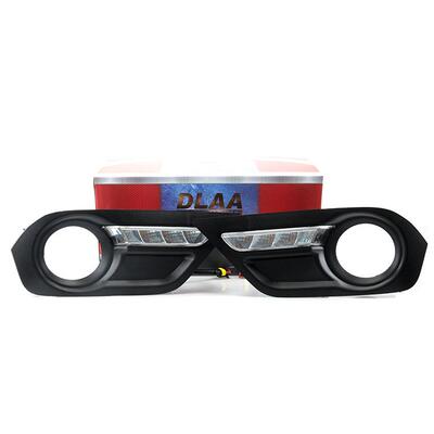 适用五十铃MU-X141516年款牧游侠前LED雾灯总成日行灯前杠灯