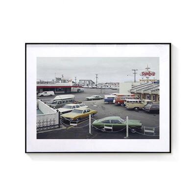 StephenShore史蒂芬肖尔复古摄影客厅样板房墙面组合装饰画多联