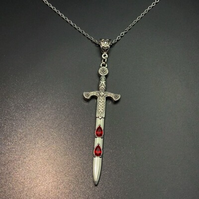 Vintage古着 Gothic gem sword项链