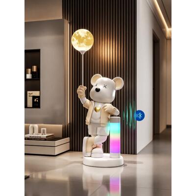 K歌音响奢暴力熊件客厅摆大型落地电视柜乔迁新居礼物AKD6837搬房