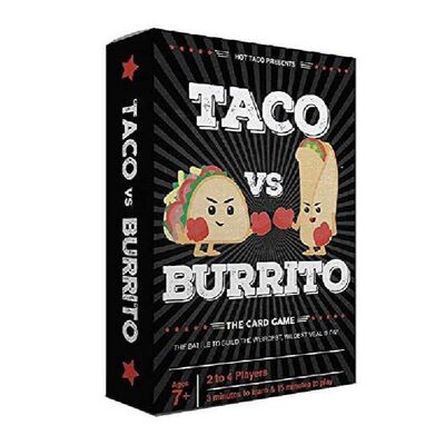 TacovsBurrito-全英文汉堡与火腿令人惊讶的战略纸牌聚会游戏益智