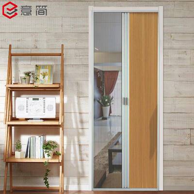 0琴WYV蜂帘纱窗防蚊内开窗免50407打孔动推巢拉式风帘遮阳百褶窗