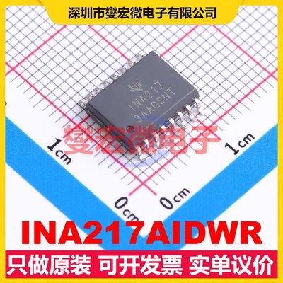 INA217AIDWR SOIC-16-300mil 单路仪表放大器芯片IC
