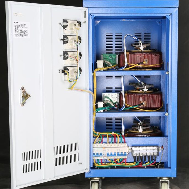 好货三相全自动稳压器6kw 380v工业机床电梯调压稳压器TNS-6KVA