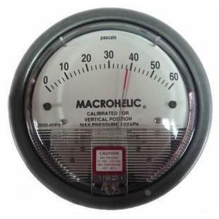 进口膜片微压差表 微压力表 压差计 差压计 圆形 指针MAGNEHELIC