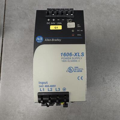 议价1606-XLS480E-3 工业电源 AB罗克韦尔直流开关电源维修
