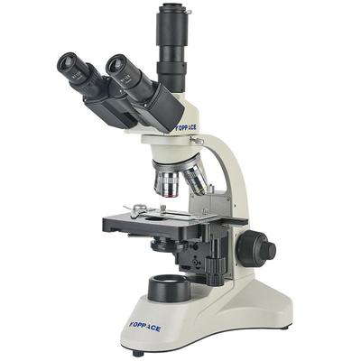 40-1600X三目生物显微镜WF10X和16X大视场广角目镜观察微生物