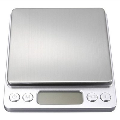 1000g x 0.1g LCD Digital Kitchen Scale Electronic Stainles