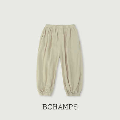 Bchamps人棉长裤束脚裤