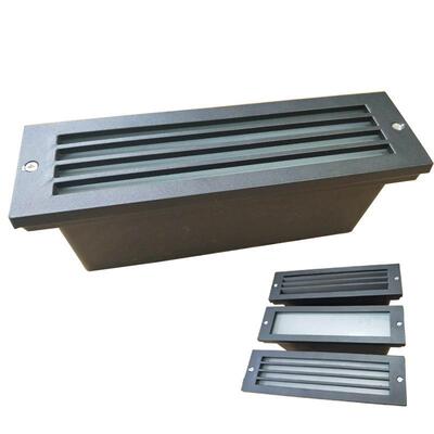 3WLED地脚灯嵌入式侧壁灯户外防水墙角灯室外楼梯栈道踏步台阶灯