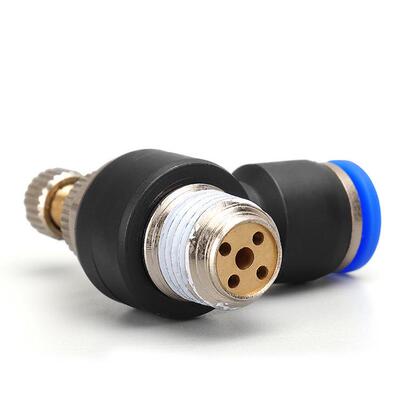 气动气管接头气缸调速阀SL8-082可调MAGA-102 -节流阀L6M5 4-01S