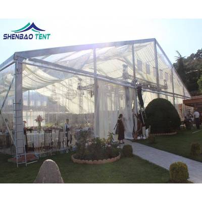 户宴会外草地浪漫礼篷房 transparen婚t PCV part100y tent