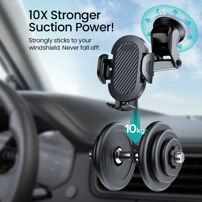极速INIU Sucker Car Phone Holder Mount Stand GPS Telefon Mob