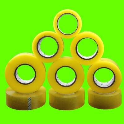 6pcs Transparent tape packing tape delivery packaging tapes