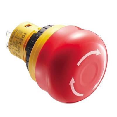 IDEC和泉AB6E-3BV01PTRH急停AB6E-3BV02PTRH紧急停止按钮孔16mm