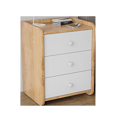 你床头桌简约卧物室小柜子简易迷小型床柜家用80525头网红储床边