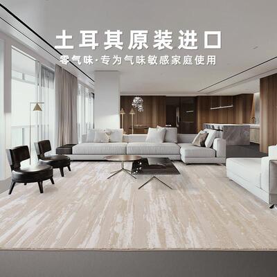 毯客地祛除甲醛防水污土耳其进口卧室防沙巴塞隆纳发厅床边轻奢高