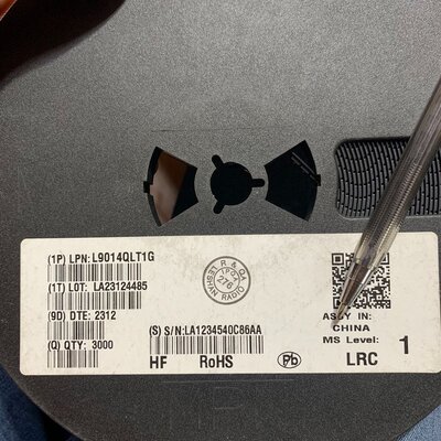 可维修L9014QLT1G，SOT-23，丝印14Q，有3盘整盘，议价