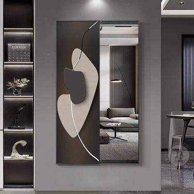 来运转推室拉全身镜隐藏式入户玄关饰画穿石衣RPR镜卧试衣装镜挂