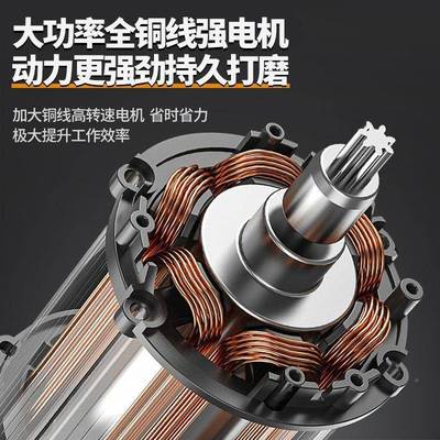 短柄腻子多17538功能超轻机砂纸机无壁尘墙磨墙手持电动自吸打墙