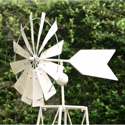 现代简约铁艺22279风层车花架装式饰转户外花园阳台落地多爬藤旋