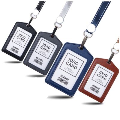 Card-Holder Lanyard Supplies Neck-Strap Id-Card Staff