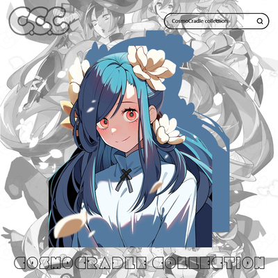 罪恶装备系列 迪兹 UV转印防水贴纸