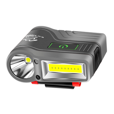 哈拿夜钓头灯钓鱼感应帽夹灯强光充电超亮大容量头戴式饵料灯