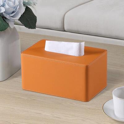 D7S皮革抽盒轻奢家用客厅桌面纸纸Dp2r4Qen巾抽纸盒创意车载餐盒