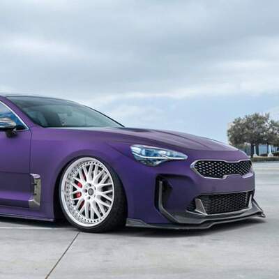 适用起亚斯汀格 Stinger GT 2018-2023 前杠前唇前铲外饰改装