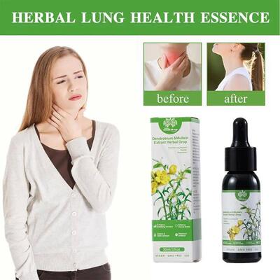 Dendrobium & Mullein Extract - Powerful Lung Support USA