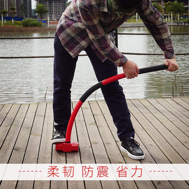 好货石工锤16磅长柄大铁锤铁榔头重型砸墙工具大号大锤砸混凝土16
