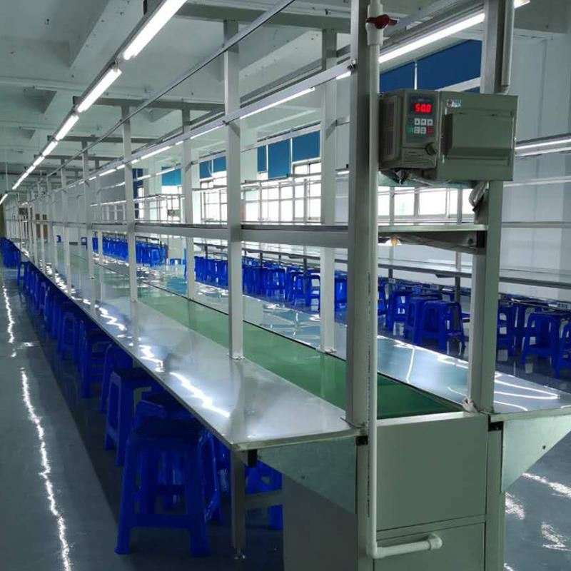 好货防静电流水线车间皮带线输送带自动化生产线铝合金工作台