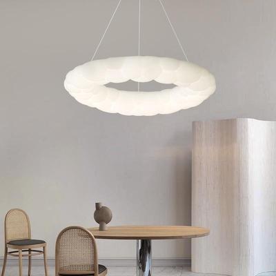 现代简约客厅主卧吊灯卧室餐厅云朵泡泡圆圈环形遥控droplight