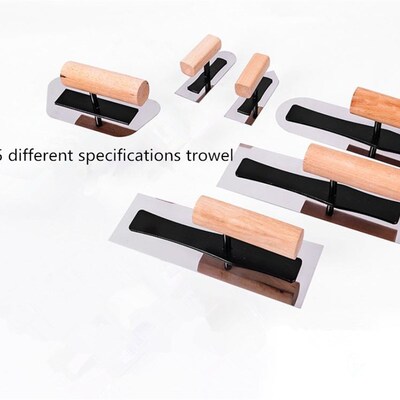 极速5pcs/set Five different models Plastering Finishing Trow