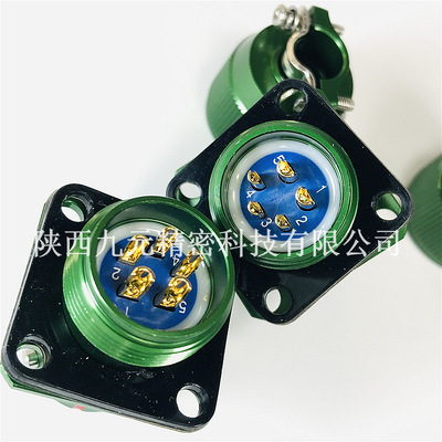 Y11X系列圆形连接器  Y11X-0804TK2 Y11X-0804ZJ10   4芯电源航插