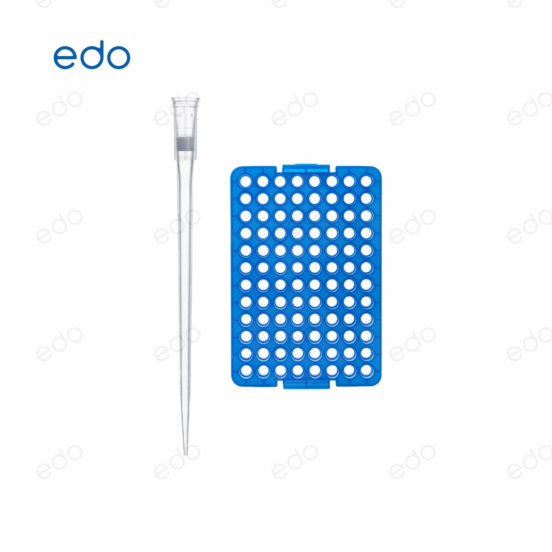1350504 EDO吸头 低吸附袋装 内壁光滑 吸液精准 透明色