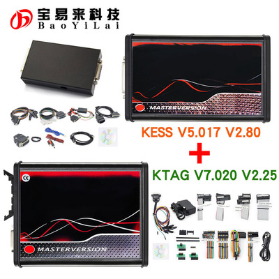 KESS V5.017 V2.8 KTAG V7.020 V2.25 2in1 K-Suite 红色PCB 欧版