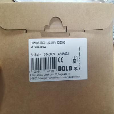 0056618MK7850N.82/200/61继电器原装进口德国DOLD多德