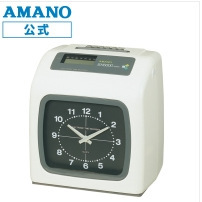 日本AMANO带锁打卡机BX6000-W