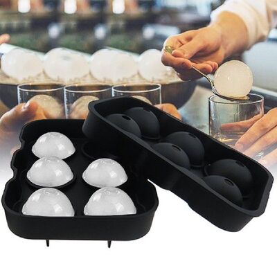极速6 Large Ice Ball Maker Cube Tray Big Silicone Mold Spher
