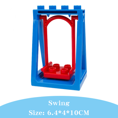 极速Blocks Amusement Park Ladder Swings Accessory Large Part
