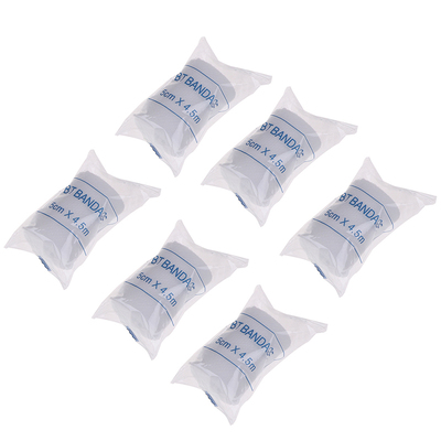 6pcs/lot Plaster Bandages Non-woven Bandage First Aid Kit Su