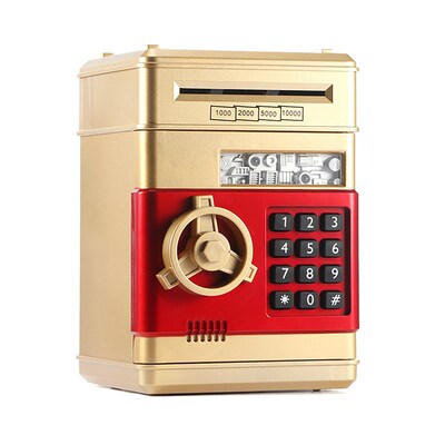 Piggy Bank Electronic Money Coin Banks with Password ATM