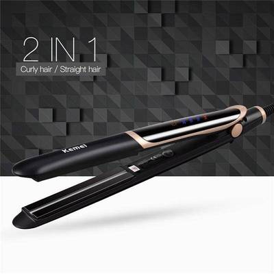 New 2in1 ProfessionalQuality Flat iron hair Straightener