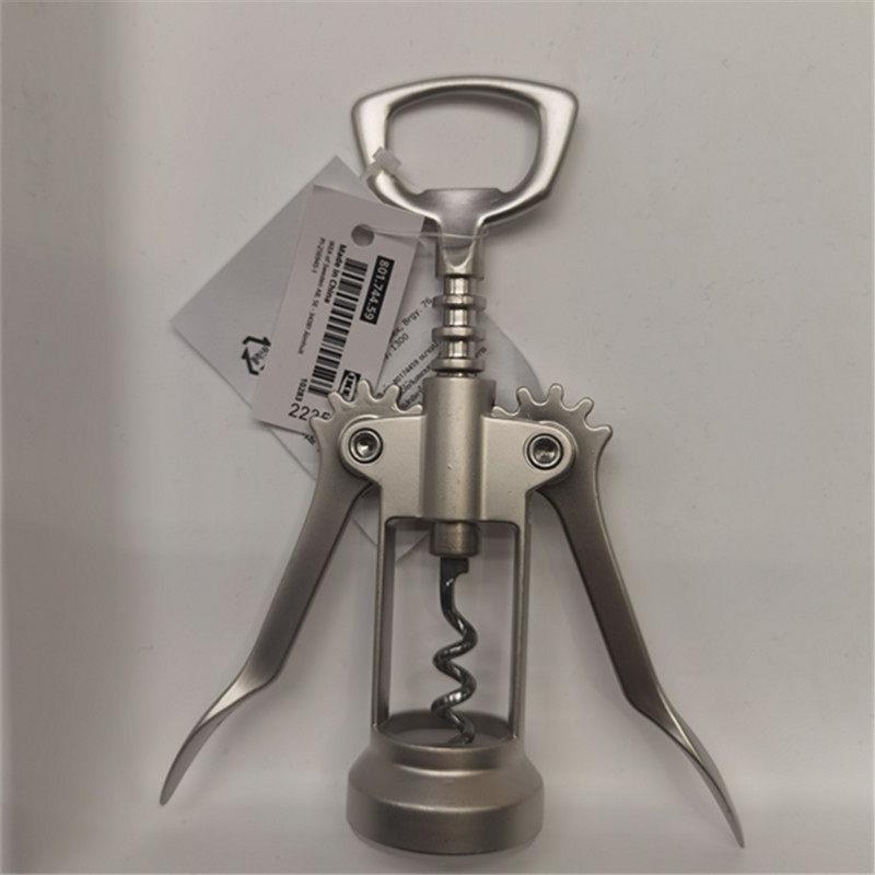 IKEA艾迪利斯开 塞钻金属啤酒起子红酒开 酒器两用开 瓶器启