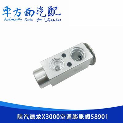 适用于陕汽德龙X3000空调膨胀阀双H阀蒸发器冷暖膨胀膨胀阀58901