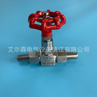 供应304不锈钢J23W-16P 针型阀手动对焊式截止阀J21W型外螺纹格仿